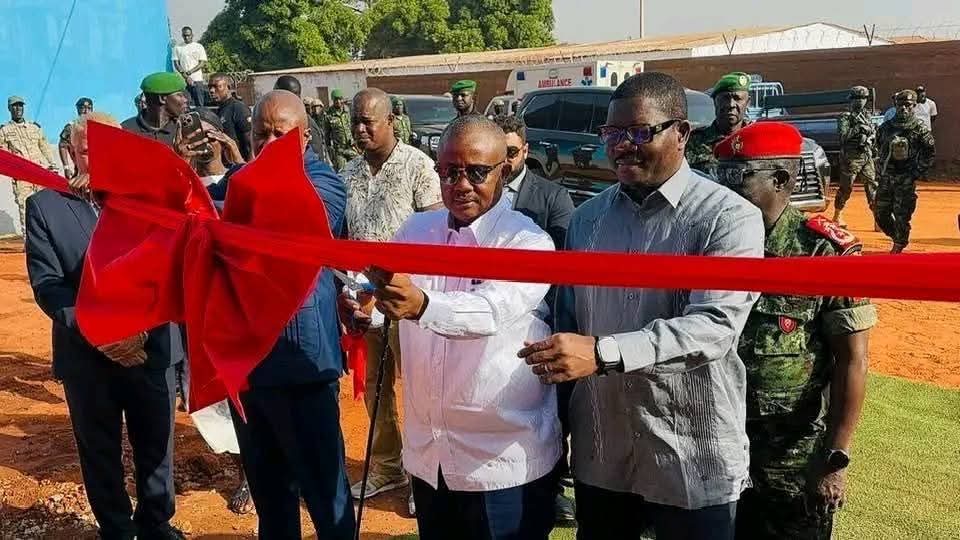 Inauguração de quartel da PIR: PR SISSOCO AFIRMA QUE A SEGURANÇA ...